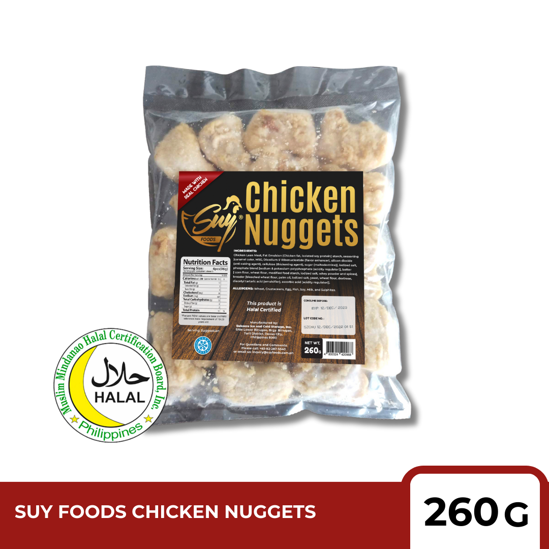 Chicken Nuggets 260g - Suylit Shop fulfilled by SuyChicken Corporation
